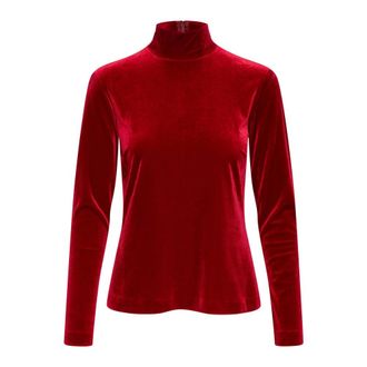 Part Two Femme, Tops, Rouge, Taille: 44 FR Pull Tricot Rouge Rythmique