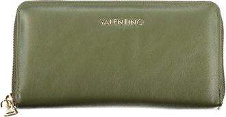 Mario Valentino Femme, Accessoires, Vert, Taille: ONE Size 6-Compartment Wallet