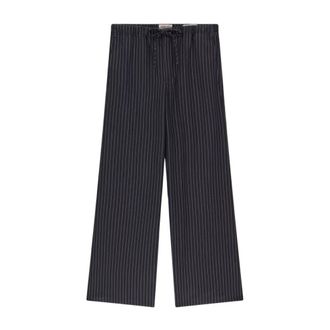 Guess Gestreifte Hose mit weitem Bein - - Trousers - Damen - Blau - W26