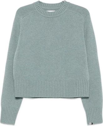 Extreme Cashmere Rundhalspullover - Gr&uuml;n
