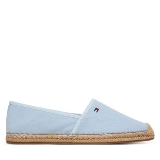 Tommy Hilfiger Espadrilles Tommy Hilfiger Flag Canvas Espadrille FW0FW08541 Himmelblau