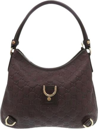 Gucci Sac bandouli&egrave;re Pre-owned - Femme - Pre-owned - Brun - Taille: ONE Size