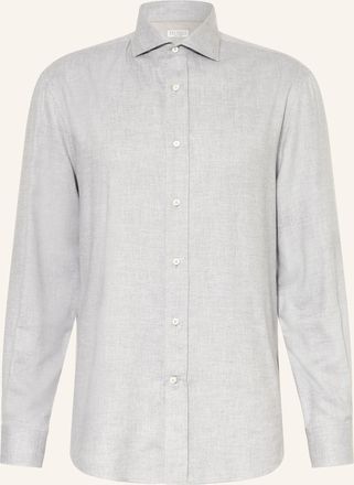 Brunello Cucinelli Brunello Cucinelli Hemd Comfort Fit grau