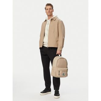 Calvin Klein Jeans Rucksack Calvin Klein Jeans Solid Monologo Backpack IU0IU00731 Beige