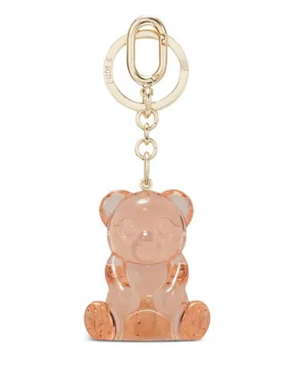 Furla Allegra Schl&uuml;sselanh&auml;nger mit Gummib&auml;r - Orange