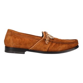 Dolce & Gabbana Lederloafers - - Shoes - Herren - Braun - 43 1/2 EU