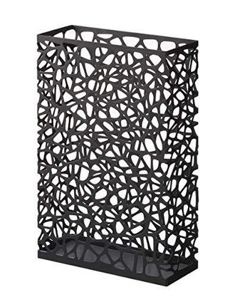 Yamazaki Tableware 6324 NEST Umbrella Stand Wide, black, Steel, 30 x 12 x 45 cm