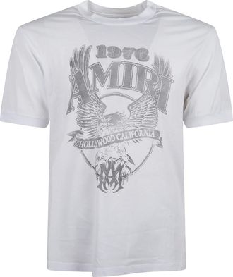Amiri Homme, Tops, Blanc, Taille: XL Eagle Tee