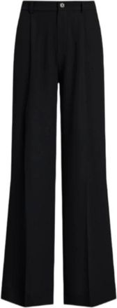 Ralph Lauren Lauren Wide Pantalons - Femme - Pantalons - Noir - Taille: 38 FR
