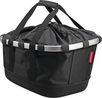 KLICKfix Unisex - Erwachsene Bikebasket Gt Fahrradkorb, Schwarz, Maße: 33 x 27 42 cm EU