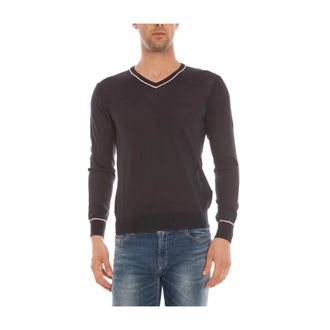 Armani Jeans Stilvoller Strickpullover - - Knitwear - Herren - Blau - XL