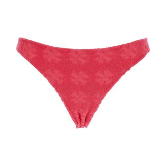 Tory Burch Terry Logo Bikinihose - - Swimwear - Damen - Rosa - S