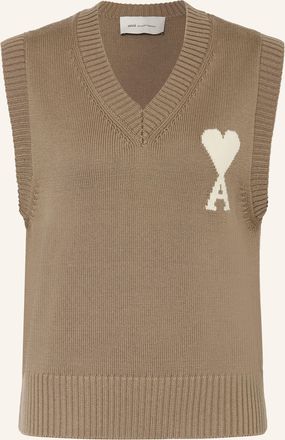 Ami Ami Paris Pullunder beige