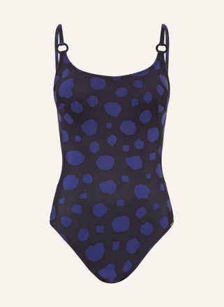 Maryan Mehlhorn Maryan Mehlhorn B&uuml;gel-Badeanzug Blue Dots schwarz