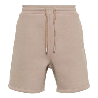 Ami Casual Beige Baumwolle Polyester Shorts - - Shorts - Damen - Beige - XS