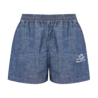 Off-white Damen, Shorts, Blau, W27Gr&ouml;&szlig;e