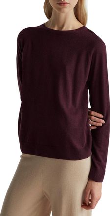 Benetton Damen Maglia M/L 1035d1p17 Pullover, violett, XL