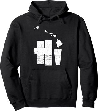 Hawaiian Dreams HI Hawaii-Karte Hawaii-Inseln Aloha Maui Kauai Oahu Pullover Hoodie
