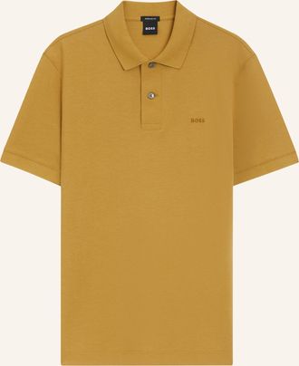 HUGO BOSS Piqu&eacute;-Poloshirt Pallas Regular Fit gold