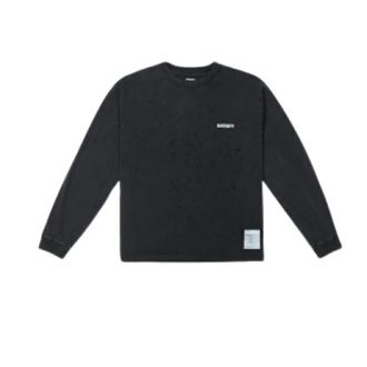 SATISFY Satisfy - MothTech Long Tee - Homme - Sweatshirts et sweats &agrave; capuche - Noir - Taille: M