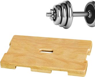 Generico Balance Board mit &Uuml;bungspedal: Trainingsplattform mit Widerstandsband mit rutschfestem Design, verstellbare elastische Platte f&uuml;r Kraft, Flexibilit&auml;t,