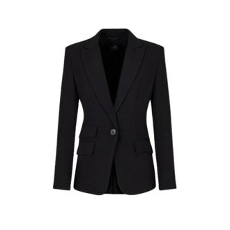 A|X Armani Exchange Einreihige Jacke - - Jackets - Damen - Schwarzk - 2XS