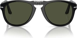 Persol Po0714 Faltbare Sonnenbrille - - Accessories - unisex - Schwarzk - 54 MM
