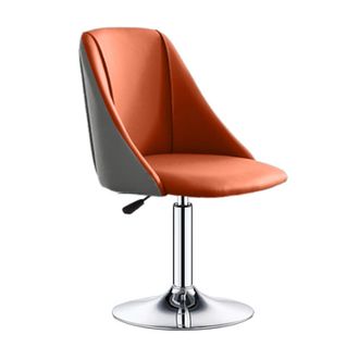 Generic Armloser B&uuml;rostuhl for Zuhause, H&ouml;henverstellbarer Computerstuhl Mit Lendenwirbelst&uuml;tze Mit Niedriger R&uuml;ckenlehne, Kann 100 Kg Tragen(Color1)