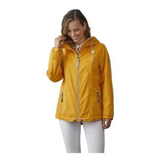Junge Moderne Passform Jacke mit Kapuze und Kletterseil - - Jackets - Damen - Gelb - 4XL