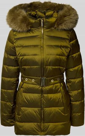 Michael Kors Steppjacke mit Kunstfell-Besatz Modell Trimmed