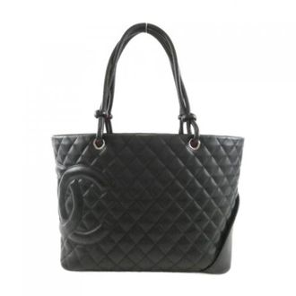 Chanel Pre-owned Cambon Ligne Tote Bag - - Pre-owned - Damen - Schwarzk - ONE SIZE