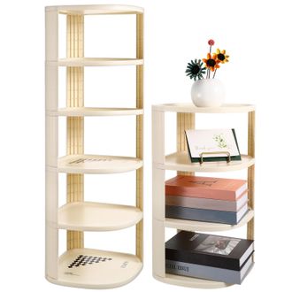 Valiclud Schmaler Eck schuhorganizer aus Robustem Kunststoff Platzsparendes Freistehendes Schuhregal mit Modernem Design f&uuml;r Flur Schlafzimmer und Eingangsbere