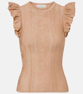 Zimmermann Top Aster aus Pointelle-Strick