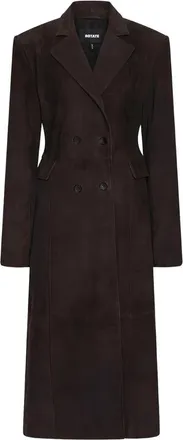 Rotate Suede Long Coat
