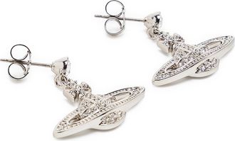 Vivienne Westwood Boucle doreille Mini bas relief drop