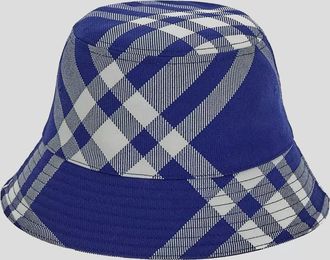Burberry Caps & M&uuml;tzen - Wool-Blend Hat - Gr. M - in Blau - f&uuml;r Damen