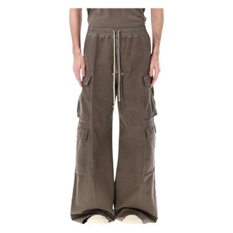 Rick Owens Homme, Pantalons, Brun, Taille: S Double Cargo Jumbo Belas Pants
