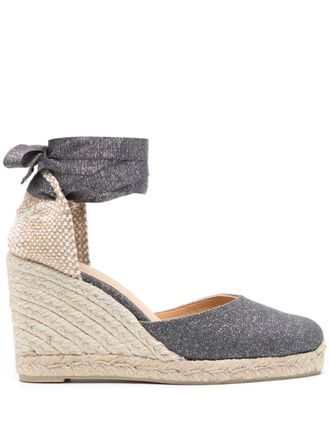 Castaner espadrilles Carina 90 mm - Gris