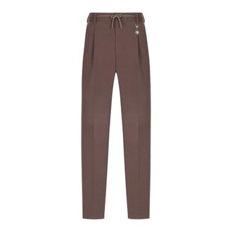Manuel Ritz Homme, Pantalons, Brun, Taille: S Seoul Pantalons