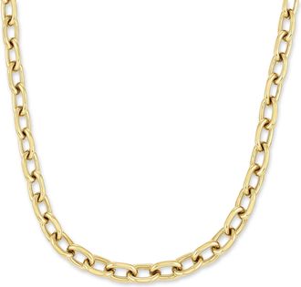 Copenhagen Halskette - Edelstahl Halskette - Basic Chains - Gr. unisize - in Gold - für Damen