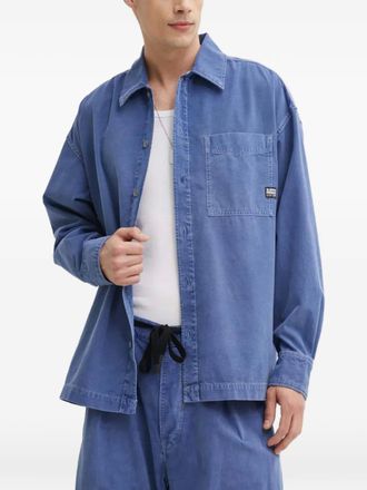 G-Star chest-pocket shirt - Blau