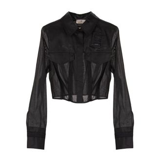 Elisabetta Franchi Shirts - - Blouses & Shirts - Damen - Schwarzk - XS