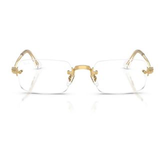 Ray-Ban unisex, Accessoires, Jaune, Taille: 54 MM Rx3928V Optical Frame