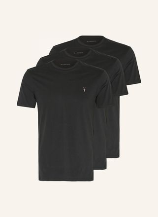AllSaints Allsaints 3er-Pack T-Shirts Brace Ss schwarz