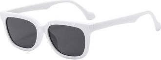 Generic Lunettes De Soleil Dext&eacute;rieur For Hommes Vacances For Femmes Conduite For Les Trajets Quotidiens(White)