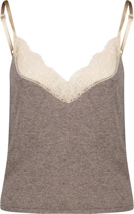 Saint Laurent Damen Stricktop aus Kaschmir