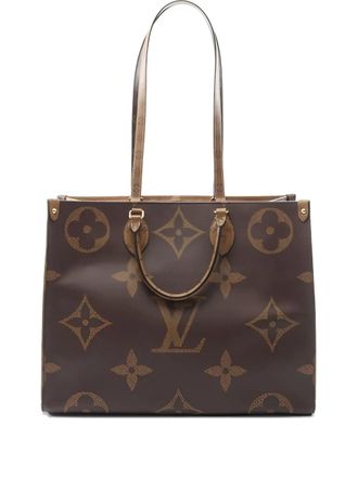 Louis Vuitton sac OnTheGo GM pre-owned (2019) - Marron