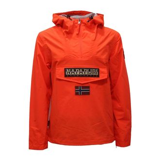 Napapijri Rote Tomate Sommerjacke Regenwaldstil - - Jackets - Herren - Rot - S