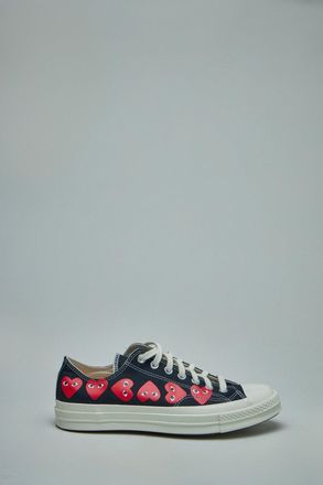 CONVERSE X COMME DES GARCONS Multi Heart Low Top