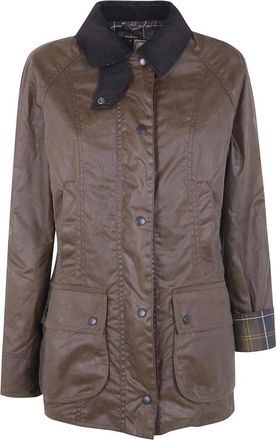 Barbour Femme, Vestes, Brun, Taille: 36 FR Beadnell Wax Jacket